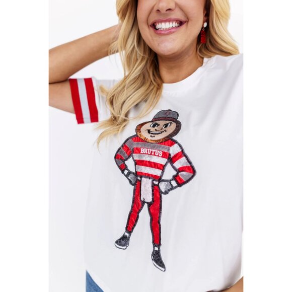 Brianna Cannon | Tops | Nwt Ohio State Buckeyes Brianna Cannon Sparkle ...